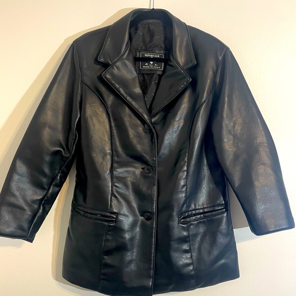 Reportage RGA | Jackets & Coats | Reportage Rga Leather Jacket | Poshmark